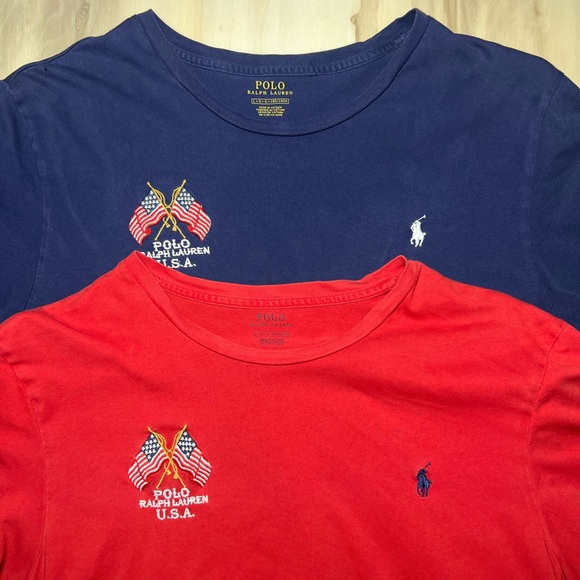 Ralph Lauren | Shirts | Two 2 Ralph Lauren Polo Short Sleeve Shirt ...